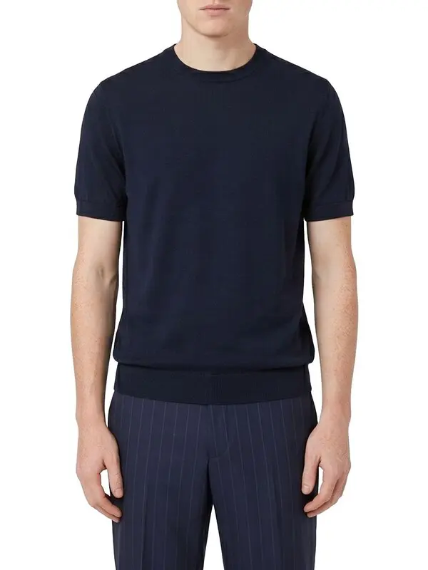 Zegna Cotton Pullover - Blue