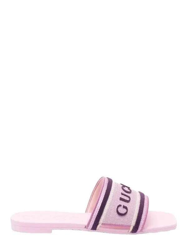 Gucci Cotton Slides - Multicolor
