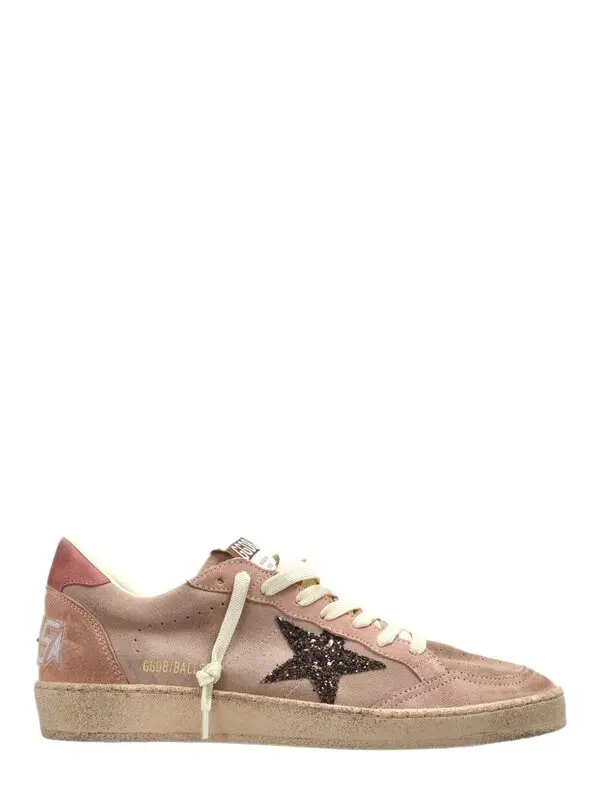 GOLDEN GOOSE Ball Star Leather Sneakers - Multicolor