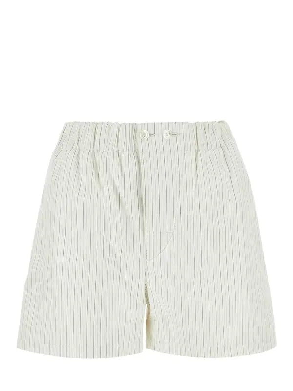 Bottega Veneta Printed Leather Shorts - Multicolor
