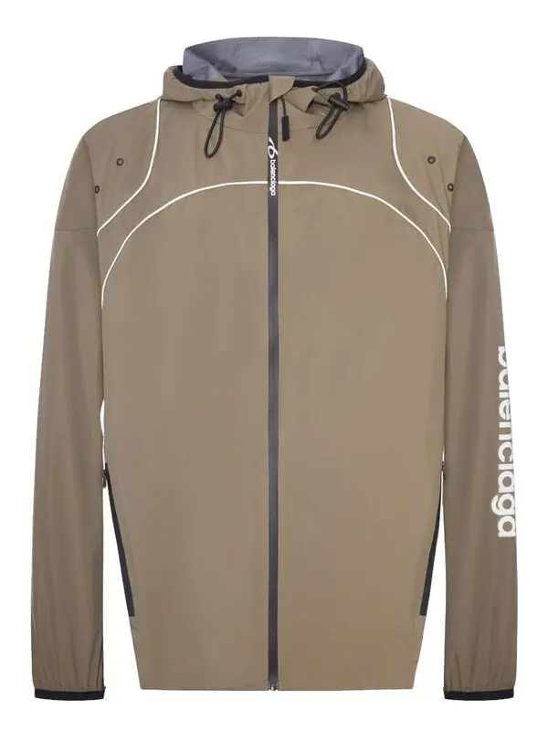 Balenciaga Techwear Zip-up Jacket - Gray