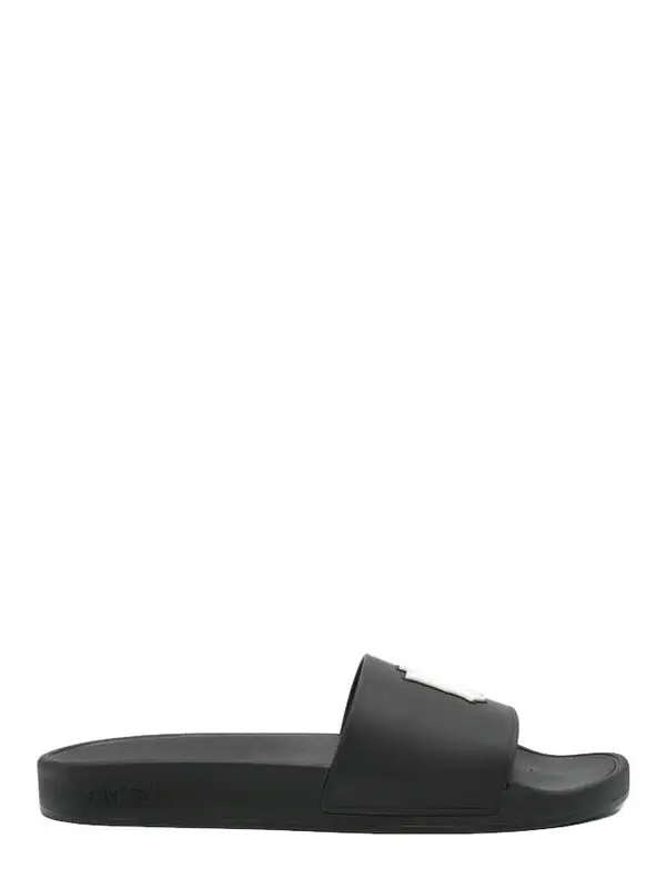 Amiri Rubber Slides - Black
