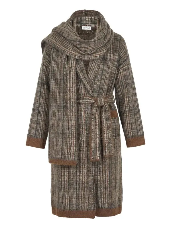 Brunello Cucinelli Merino Cardigan - Multicolor