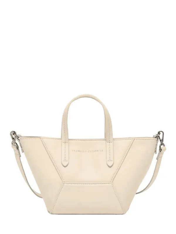 Brunello Cucinelli Leather Tote Bag - Multicolor