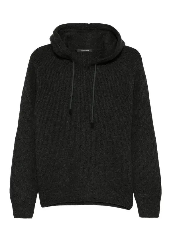 Tagliatore Wool Hooded Sweater - Multicolor