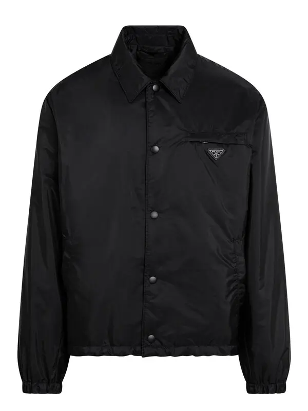 Prada Re-nylon Blouson Jacket - Black