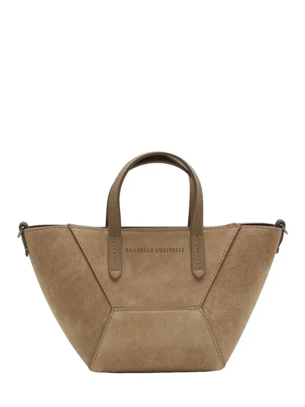 Brunello Cucinelli Leather Tote Bag - Multicolor