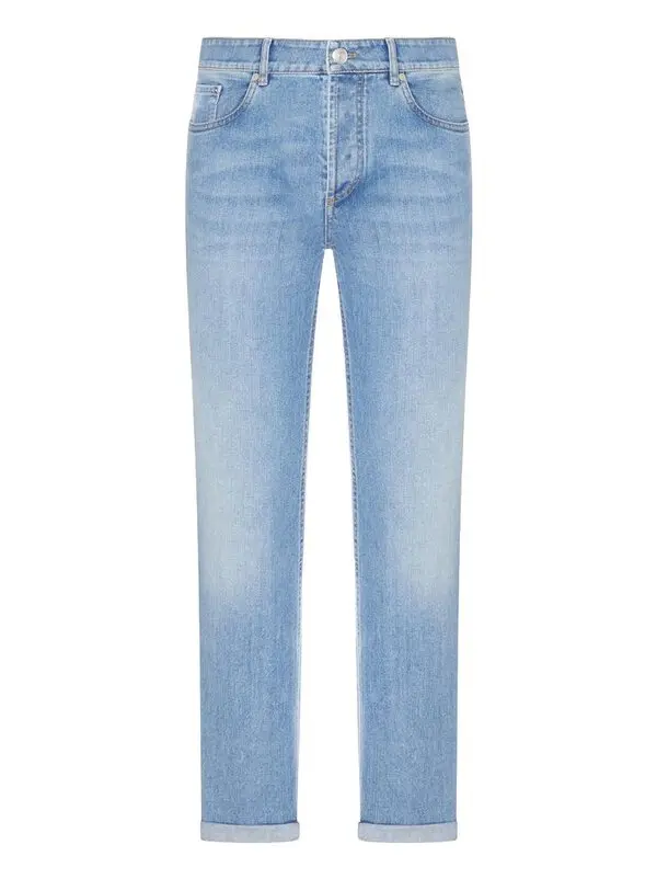 Brunello Cucinelli Light Wash Denim Jeans - Multicolor