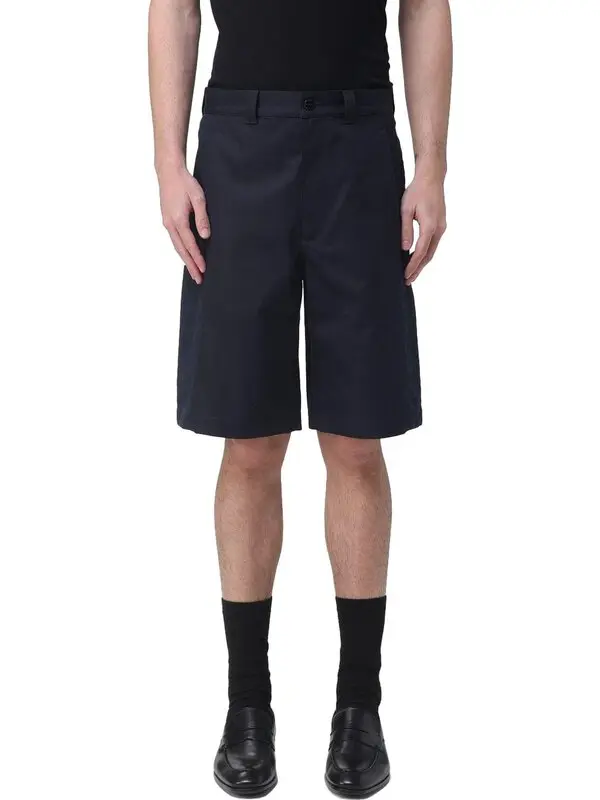 Gucci Cotton Chino Shorts - Blue