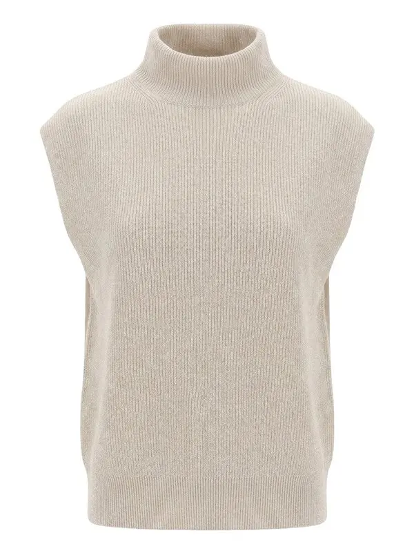Peserico Wool Turtleneck Sweater - Multicolor