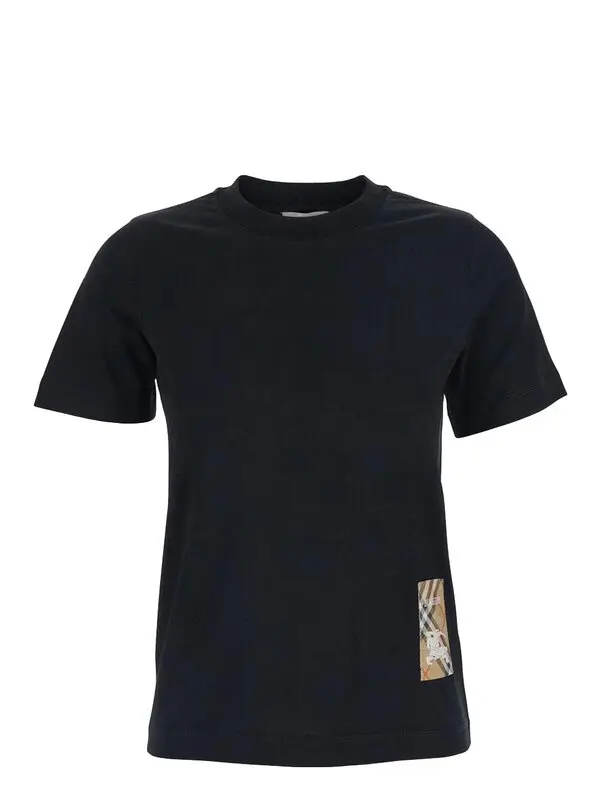 Burberry Cotton Logo Application T-shirt - Multicolor