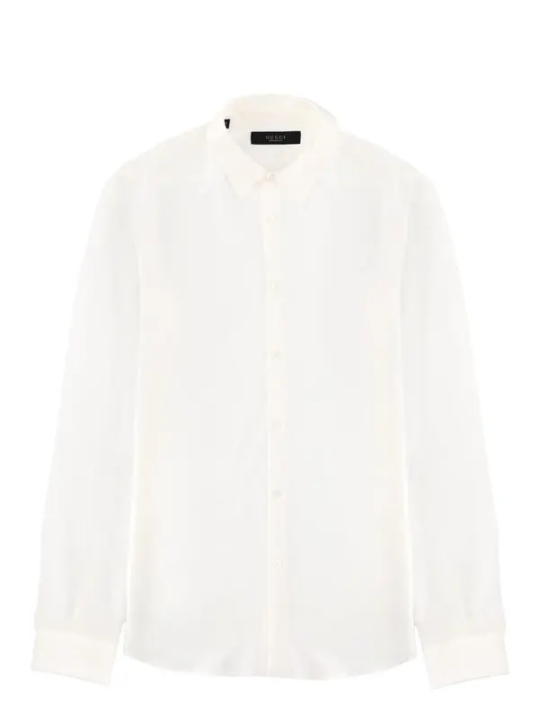 Gucci Silk Shirt - White