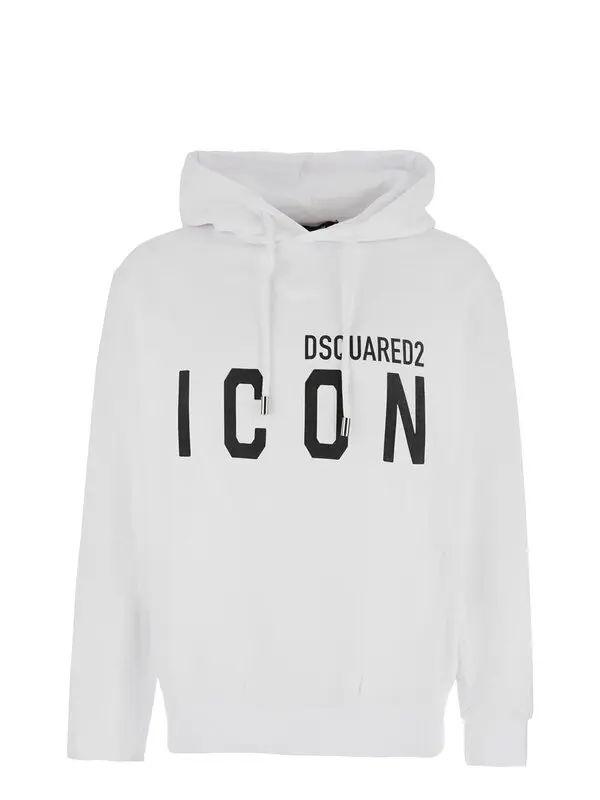 Dsquared2 Cotton Logo Hoodie - Multicolor