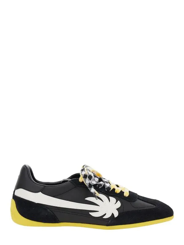 Palm Angels Pa 5' Low Top Sneakers - Black