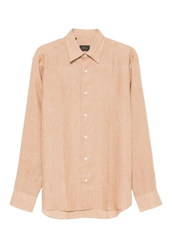 Brioni Linen Shirt - Multicolor