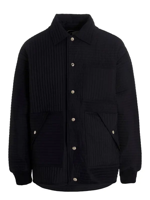 Khrisjoy Quilted Down Jacket - Blue