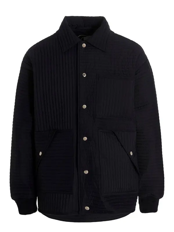 Khrisjoy Quilted Down Jacket - Blue