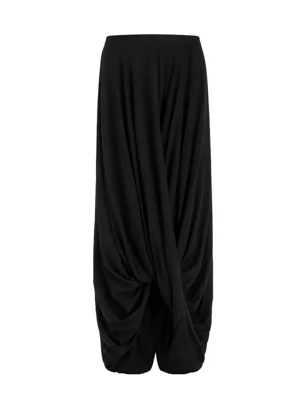 TOTEME Cocoon Midi Skirt - Black
