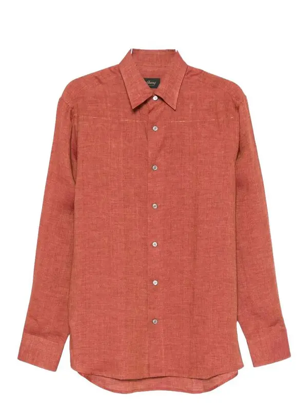 Brioni Linen Shirt - Multicolor