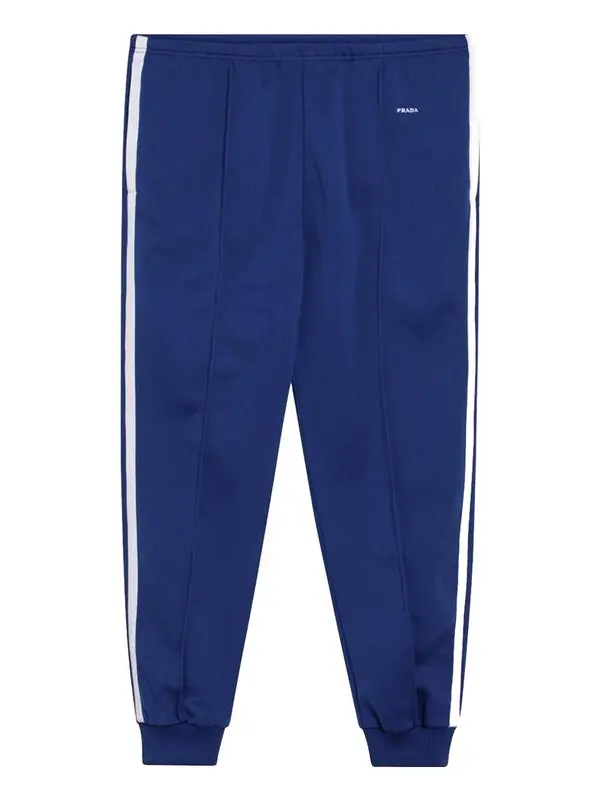 Prada Technical Fabric Jogging Pants - Blue
