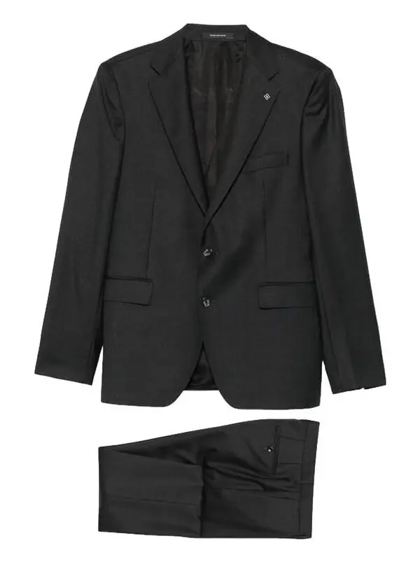 Tagliatore Grey Suits Single Breasted Suits - Gray