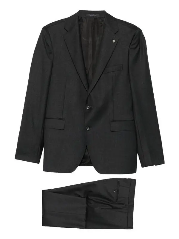 Tagliatore Grey Suits Single Breasted Suits - Gray