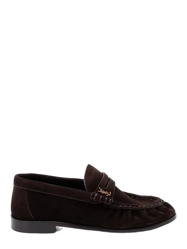 Saint Laurent Calf Leather Le Loafer Loafers - Multicolor