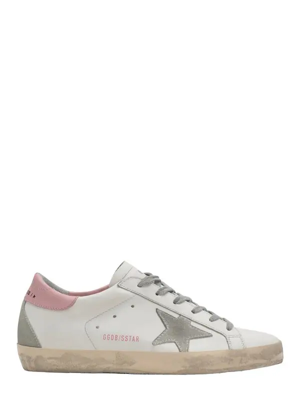GOLDEN GOOSE Super-star Leather Sneakers - White