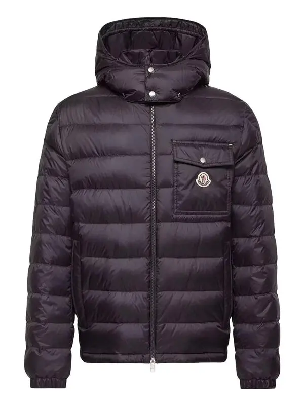 Moncler Verith Piumino Corto With Hood - Brown