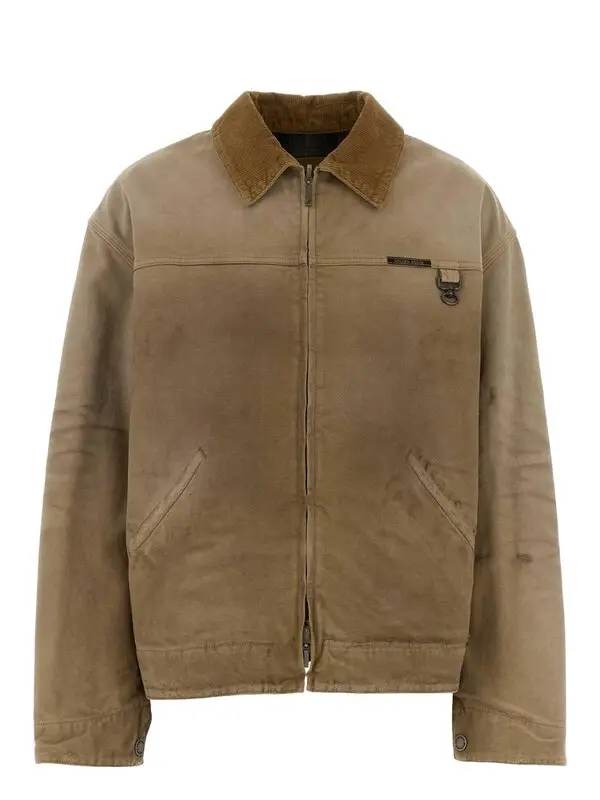 GOLDEN GOOSE Cotton Jacket - Brown