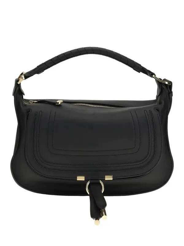 Chloé Marcie Small Shoulder Bag - Black