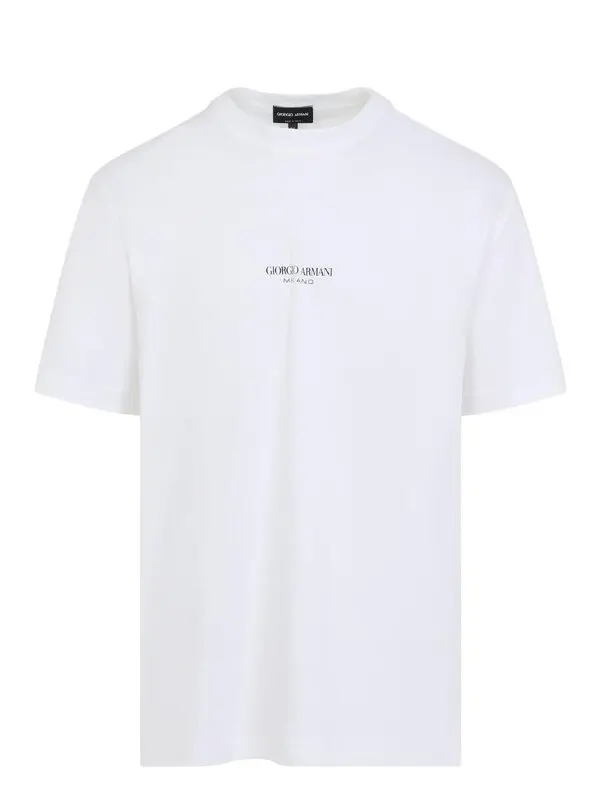Giorgio Armani Cotton T-shirt - White