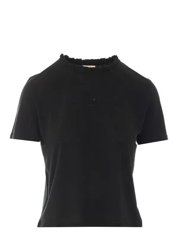 Repetto Logo T-shirt - Black