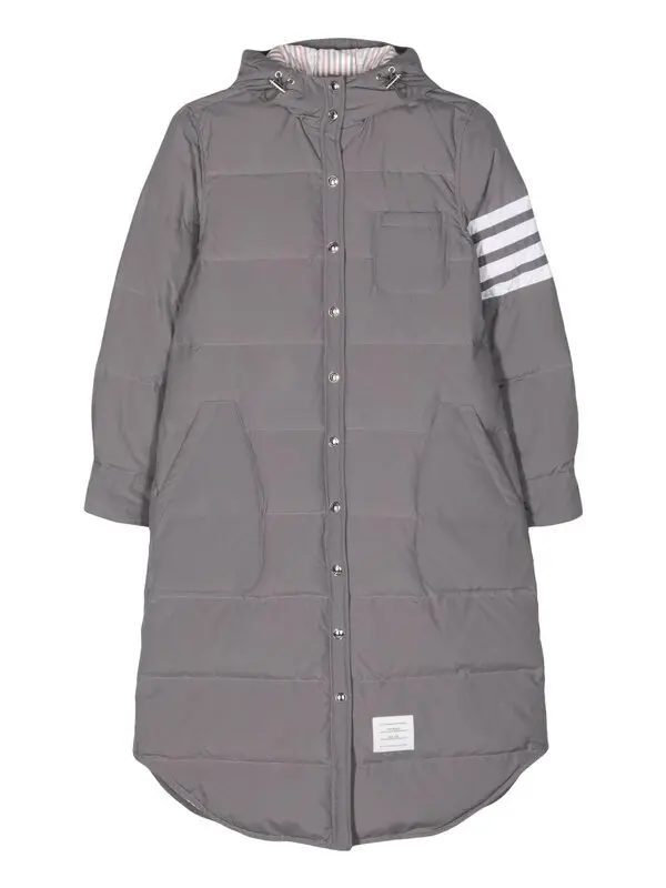 Thom Browne 4bar Long Down Jacket - Multicolor