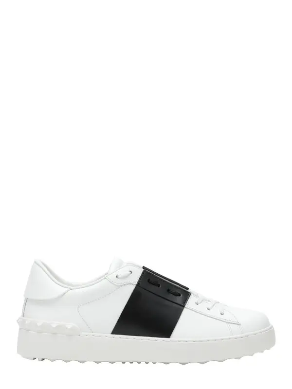 Valentino Garavani Leather Sneakers - White