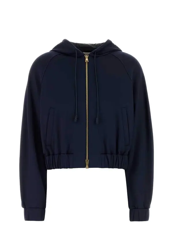 Moncler Stretch Jersey Sweatshirt - Blue