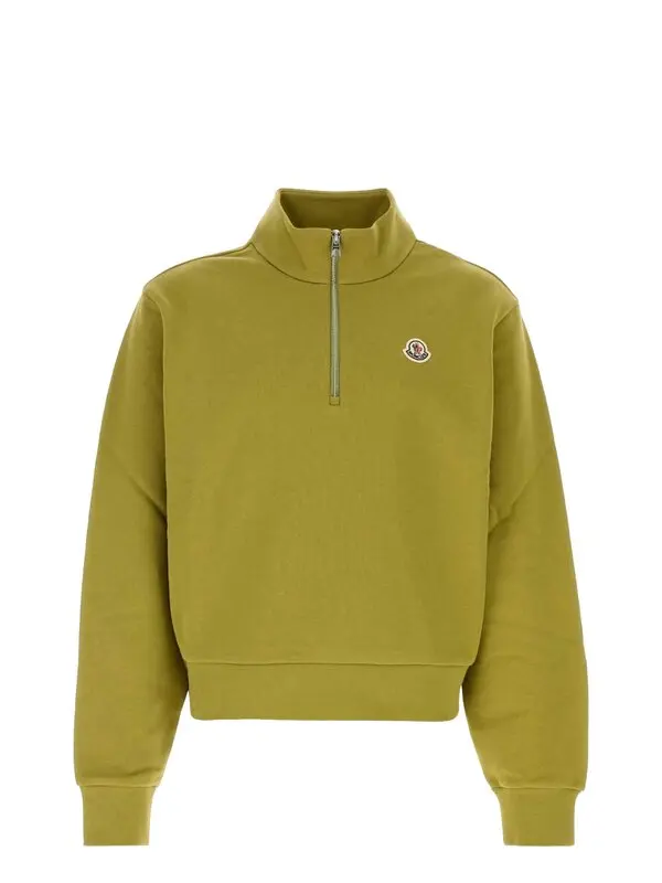 Moncler Cotton Sweatshirt - Green