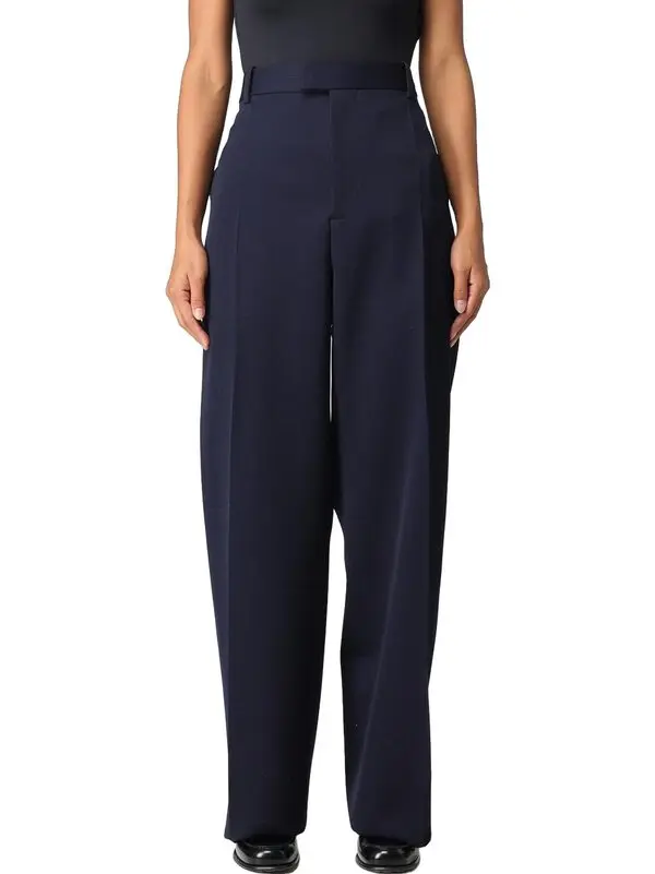 Bottega Veneta Wool Pants - Blue