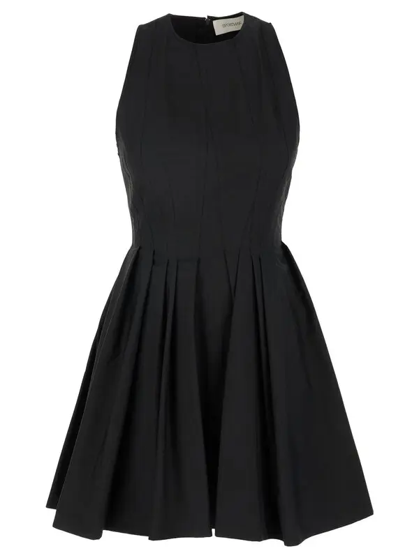 Sportmax Structured Mini Dress - Multicolor