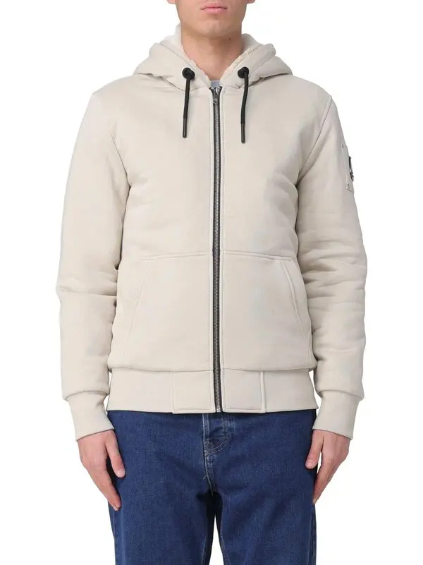 Moose Knuckles Classic Bunny Hoodie - Cream