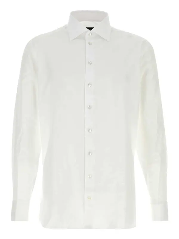 Giorgio Armani Cotton Shirt - Multicolor