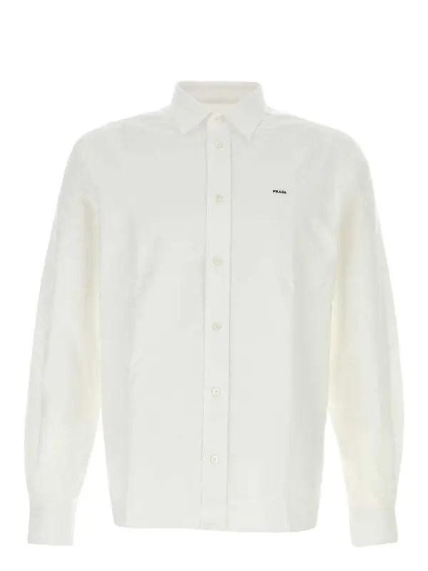 Prada Cotton Poplin Shirt - White