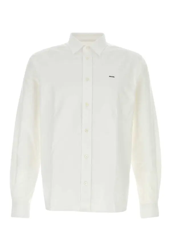 Prada Cotton Poplin Shirt - White