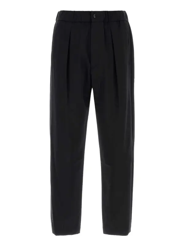Giorgio Armani Twill Chino Pant - Black