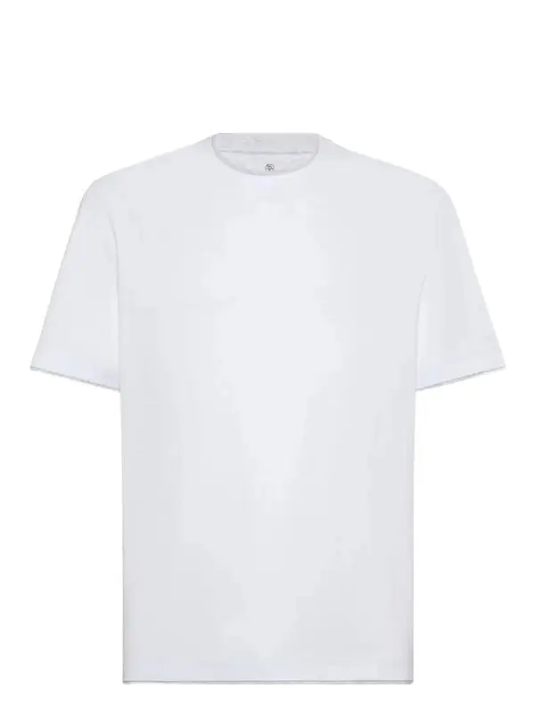 Brunello Cucinelli T-shirt With Faux-layering - Multicolor