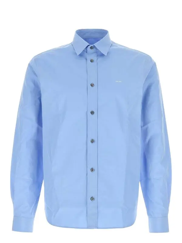 Prada Cotton Poplin Shirt - Blue
