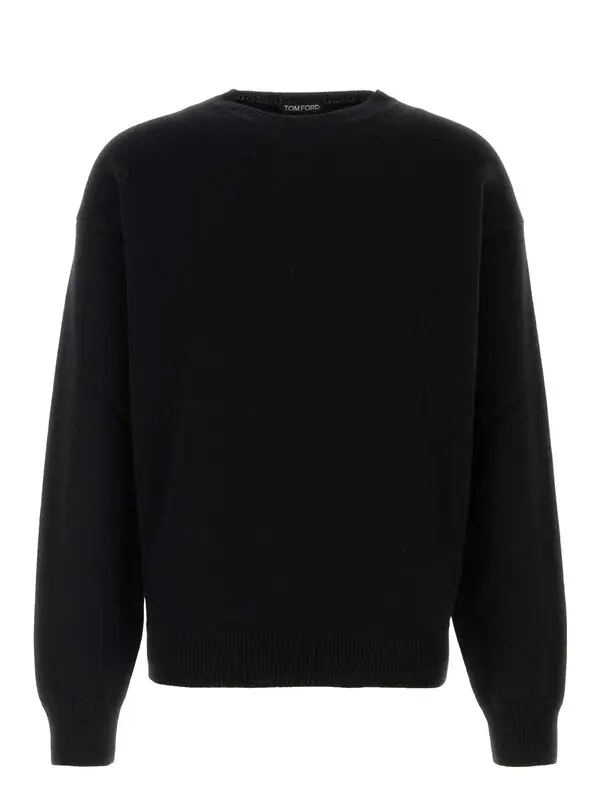 TOM FORD Cashmere Blend Sweater - Black