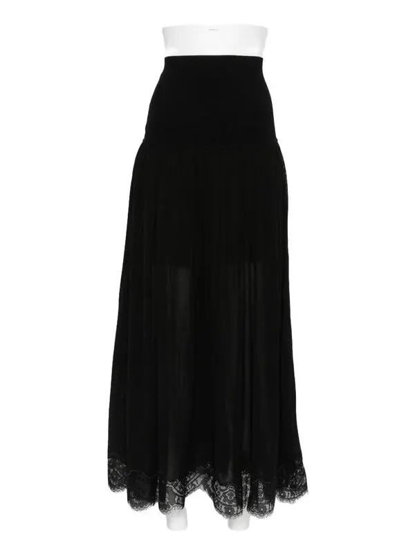Zimmermann Valiant Lace Maxi Skirt - Multicolor