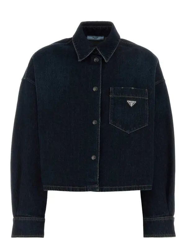 Prada Denim Shirt - Blue