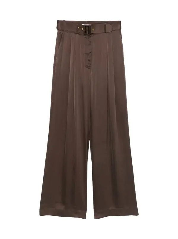 Zimmermann Silk Tuck Trousers - Multicolor